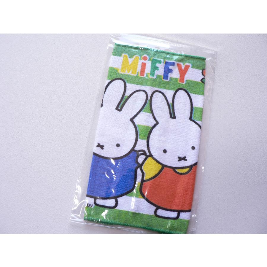ミニタオル プチタオル ミッフィー miffy 緑 ＃5 : ブーブーハウス Yahoo!店 - 通販 - Yahoo!ショッピング