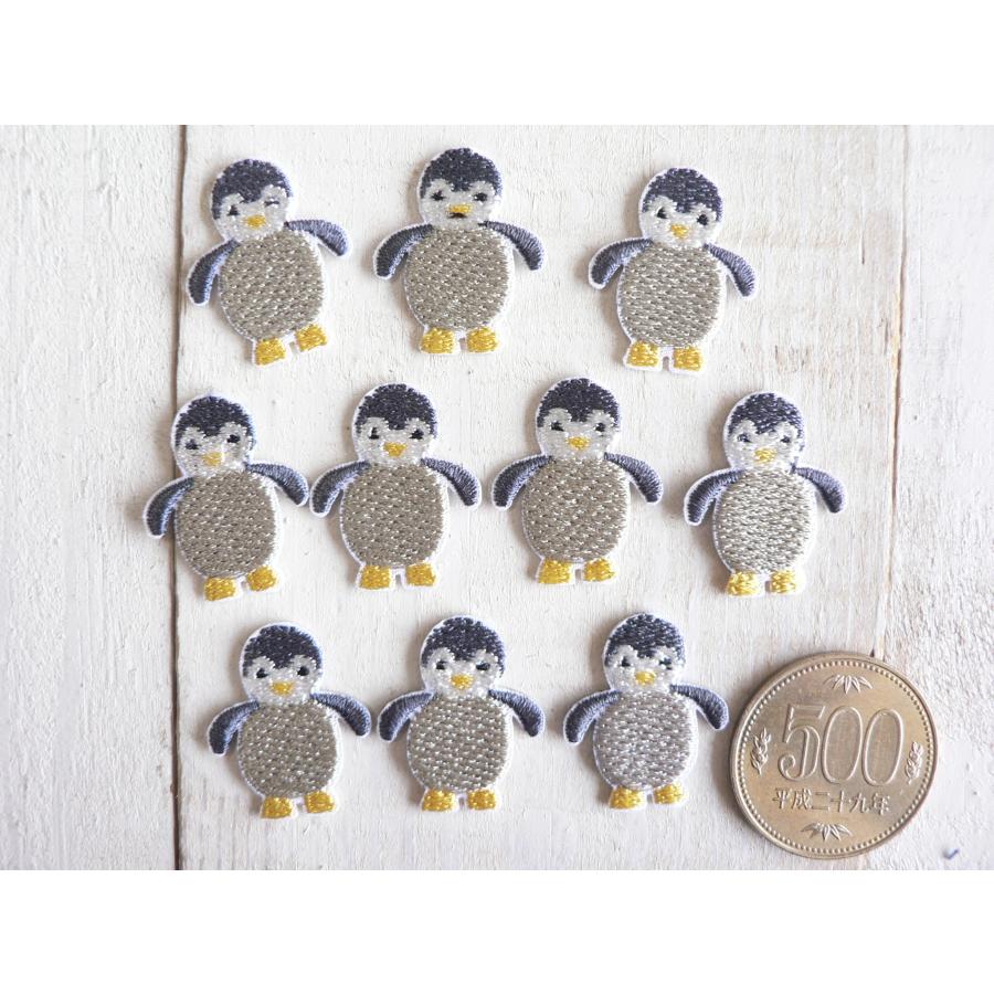 ワッペン ペンギン アイロンワッペン ミニ アイロンパッチ アップリケ 10枚セット #1260 : ブーブーハウス Yahoo!店 - 通販 - Yahoo!ショッピング