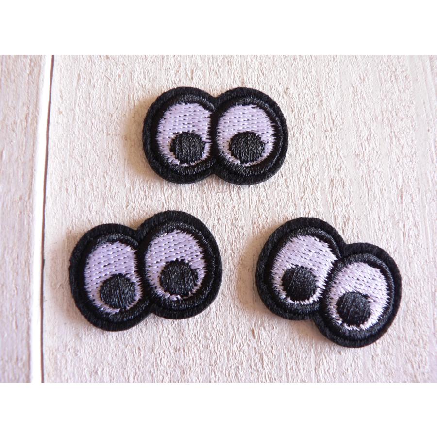 ワッペン 目玉 3枚セット アイロンワッペン #1520 : wap-1520 : ブーブーハウス Yahoo!店 - 通販 - Yahoo!ショッピング