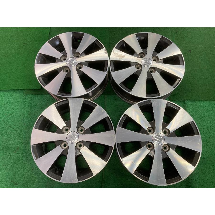 3977 手渡し大歓迎 スズキ 純正 Kei MRワゴン エブリィワゴン ワゴンR 等 14インチ 4.5J +50 4穴 100 アルミホイール 4本 : 3977 : BOOBOO ...