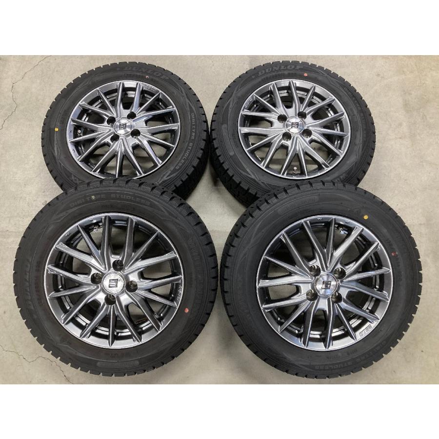 4969 バリ山 良品 SEIN ヴィッツ アクア bB パッソ キューブ 等 14インチ 5.5J +43 ホイール 175/65R14 WINTERMAXX WM01 : BOOBOO ...