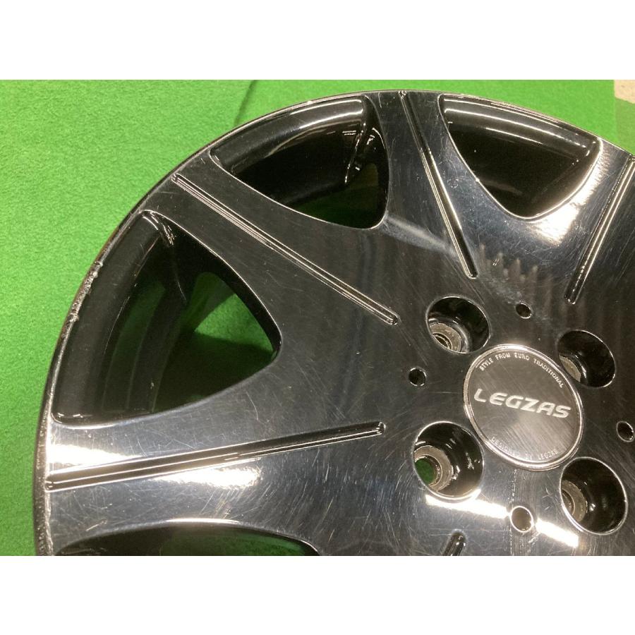 5150 LEGZAS ワゴンR タント ムーヴ N-BOX 等 16インチ 5.5JJ +48 4穴 100 アルミホイール 4本 165 ...