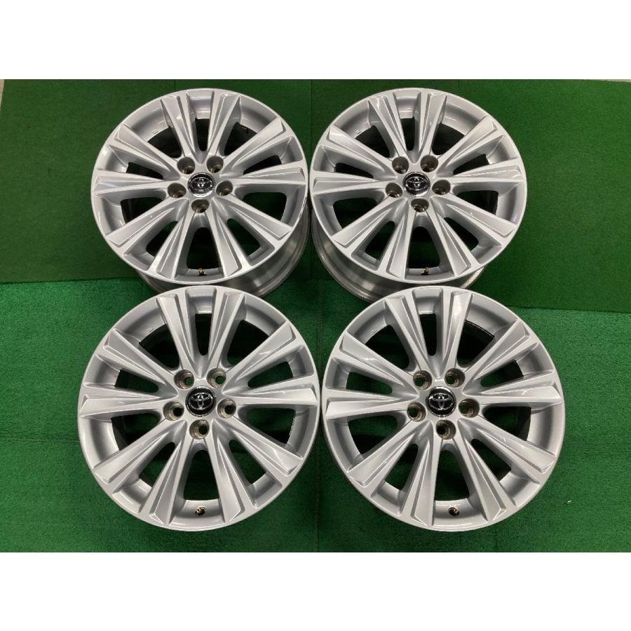 6391 良品 トヨタ アルファード ヴェルファイア 30系 純正 18インチ 7.5J +45 5穴 114.3 アルミホイール 4本 : BOOBOO - 通販 - Yahoo!ショッピング