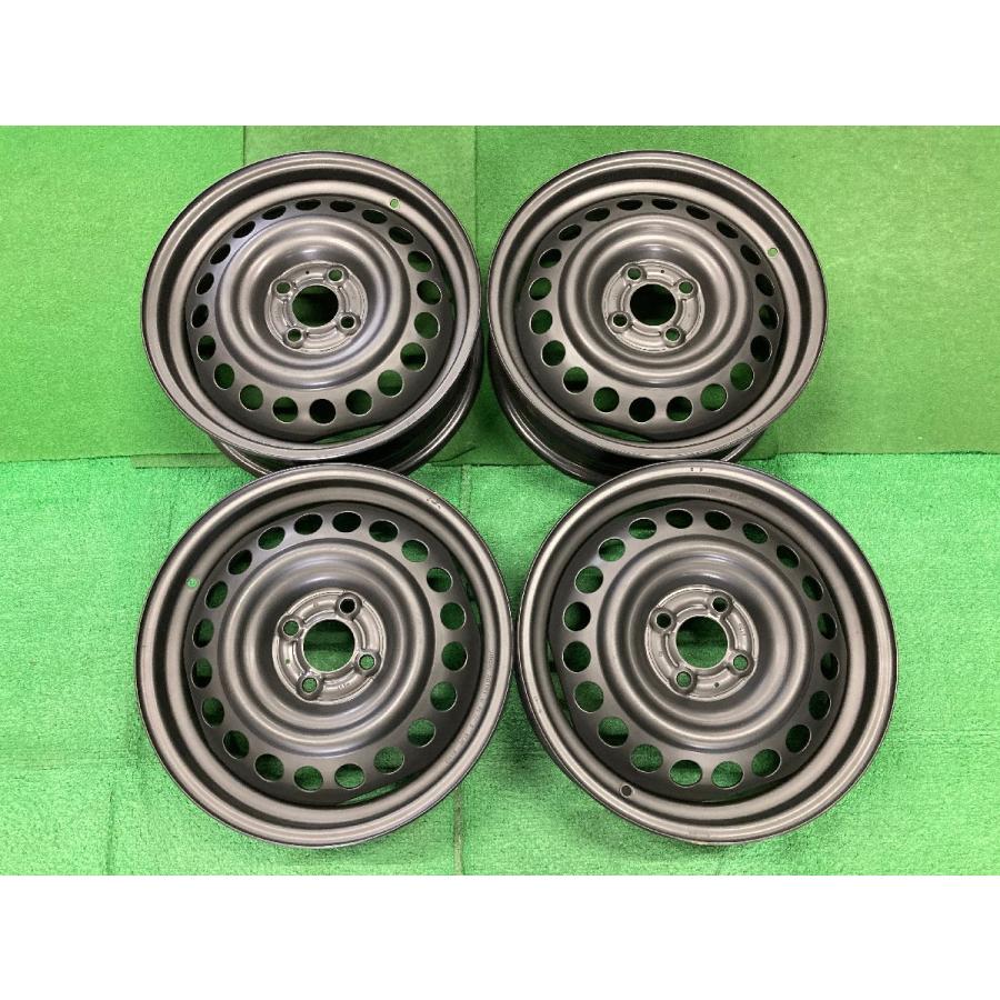 6455 日産 純正 ノート 等 16インチ 5.5J +50 4穴 100 スチールホイール 4本 : BOOBOO - 通販 - Yahoo!ショッピング