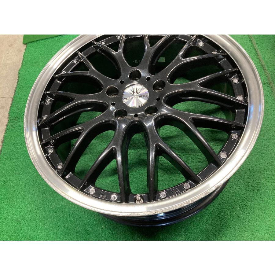 6573 LOXARNY MULTIFORCHETTA オデッセイ ヴェゼル ステップワゴン 等 19インチ 7.5J +55 5穴 114.3 アルミホイール 4本 : BOOBOO ...