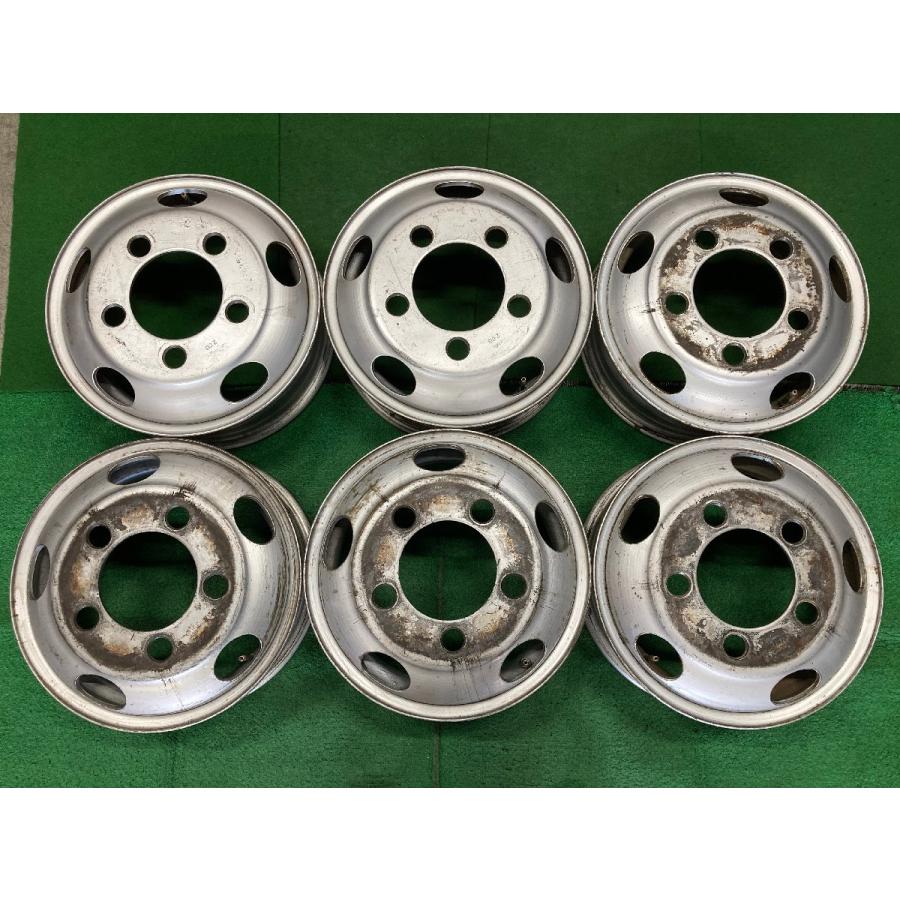 7591 TOPY TFAC トヨタ ダイナ トヨエース 日野 デュトロ 等 16インチ 5.5K 5穴 2トン 3トン スチールホイール 6本 : BOOBOO - 通販 - Yahoo ...