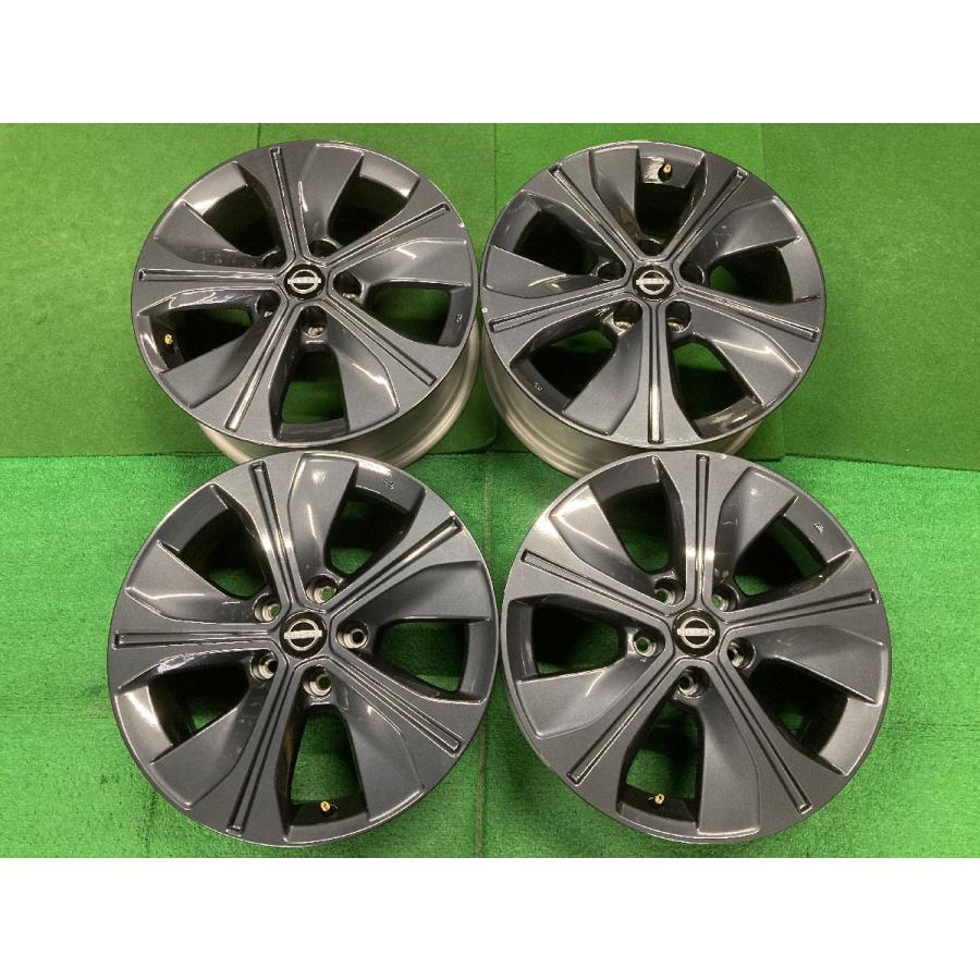 8002 美品 日産 純正 キックス リーフ 等 17インチ 6.5J +45 5穴 114.3 アルミホイール 4本 : BOOBOO - 通販 - Yahoo!ショッピング