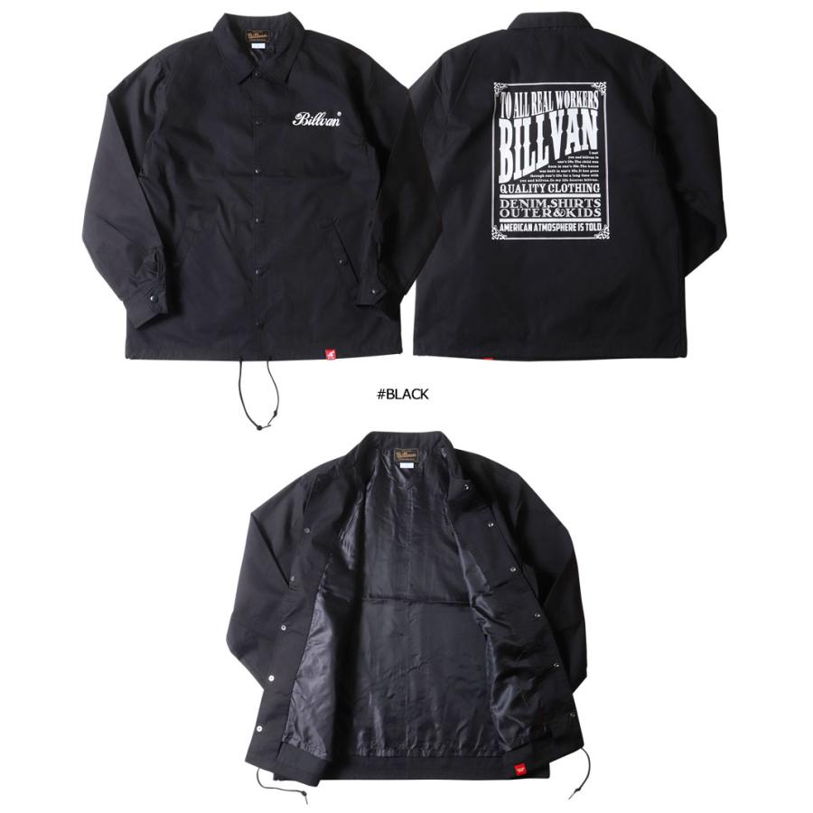 BILLVAN ビルバン TCウェザークロス REAL WORKERS プリント コーチジャケット メンズ アメカジ : ブギースタイル - 通販 - Yahoo!ショッピング