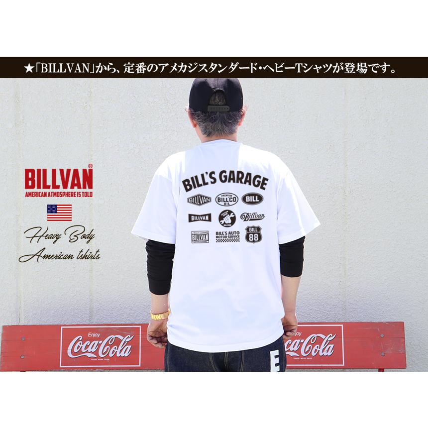 BILLVAN（ビルバン） BILLVAN GARAGE アメリカンスタンダード ヘビーTシャツ アメカジ tシャツ メンズ : ブギースタイル - 通販 - Yahoo!ショッピング