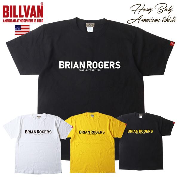 BILLVAN（ビルバン） BILLVAN BRIAN ROGERSスタンダード ヘビーTシャツ アメカジ : ブギースタイル - 通販 ...