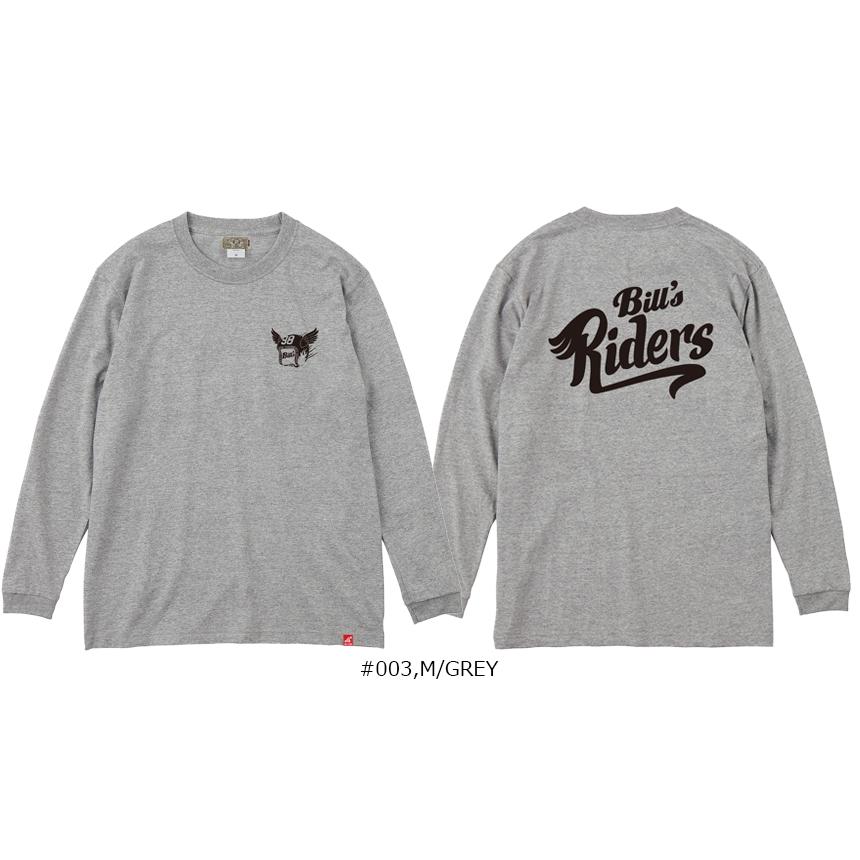 BILLVAN ビルバン Bill's Riders バイカーズプリント ヘビーロングTシャツ 長袖 ロンT アメカジ : ブギースタイル - 通販 - Yahoo!ショッピング