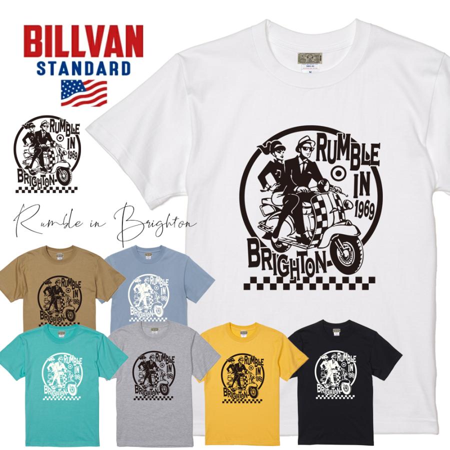 BILLVAN スタンダード RUMBLE IN BRIGHTON 半袖Tシャツ ビルバン アメカジ : ブギースタイル - 通販 - Yahoo!ショッピング