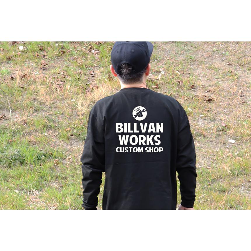 BILLVAN CUSTOM SHOP WORK ビルバン ヘビーウェイト ロングTシャツ ロンT アメカジ : ブギースタイル - 通販 - Yahoo!ショッピング