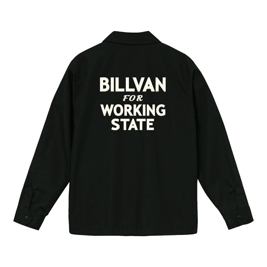 BILLVAN WORKS復刻ロゴTCウェザークロス・撥水コーチジャケット ビルバン アメカジ メンズ : ブギースタイル - 通販 - Yahoo!ショッピング