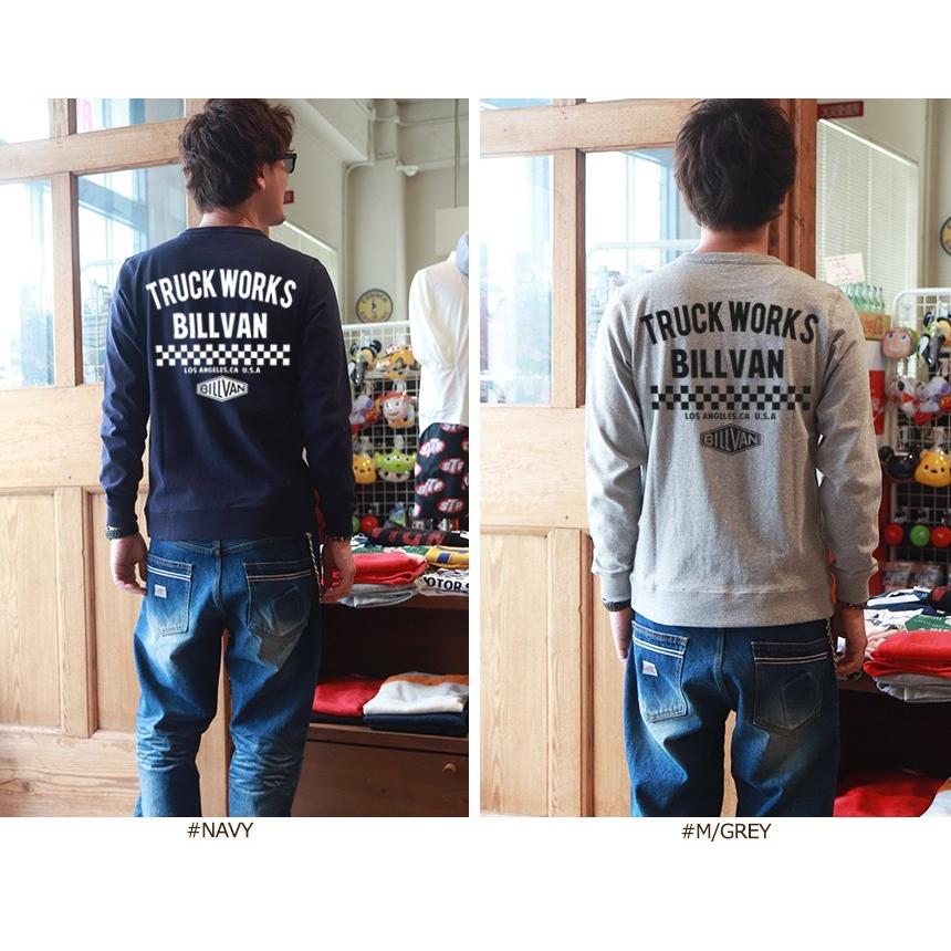 ロンT BILLVAN TRUCK WORKS ガゼット＆リブ付き ヘビーロングTシャツ BV-300308LS メンズ アメカジ :gbv ...