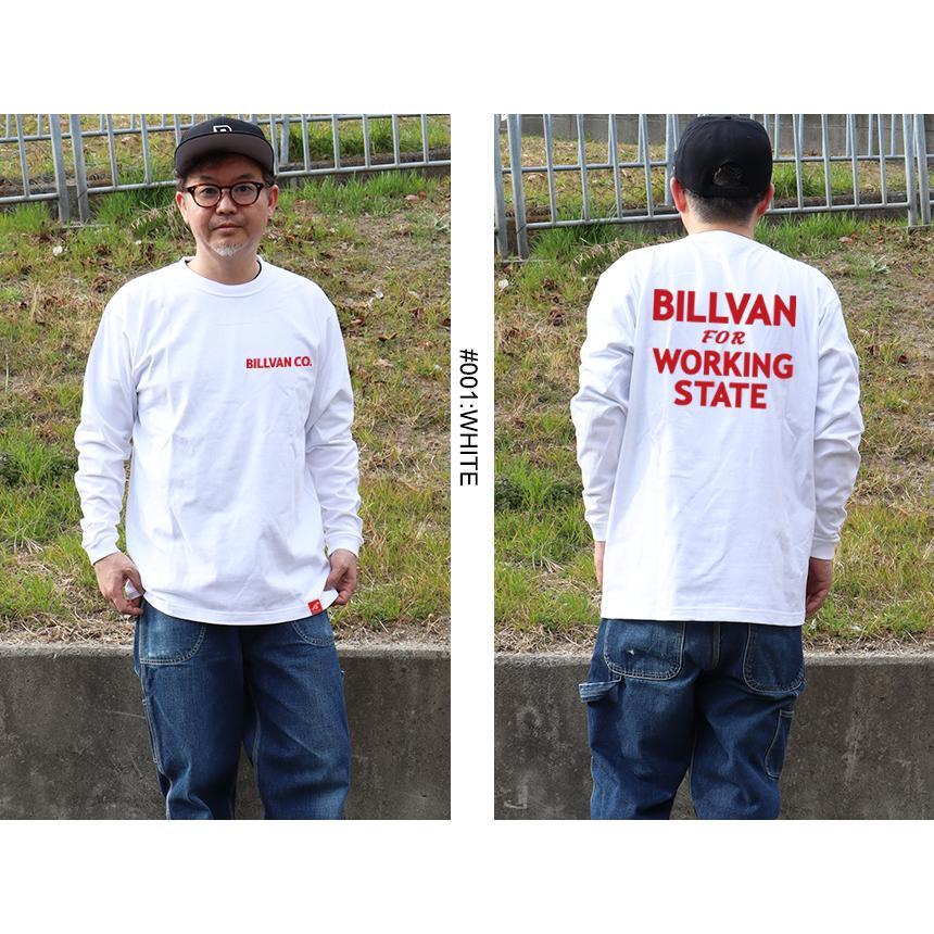 BILLVAN BILLVAN復刻版WORKING STATE ビルバン ヘビーウェイト ロングTシャツ ロンT アメカジ : ブギースタイル - 通販 - Yahoo!ショッピング