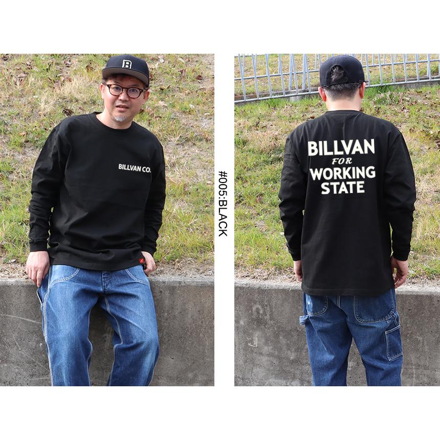 BILLVAN BILLVAN復刻版WORKING STATE ビルバン ヘビーウェイト ロングTシャツ ロンT アメカジ : ブギースタイル - 通販 - Yahoo!ショッピング