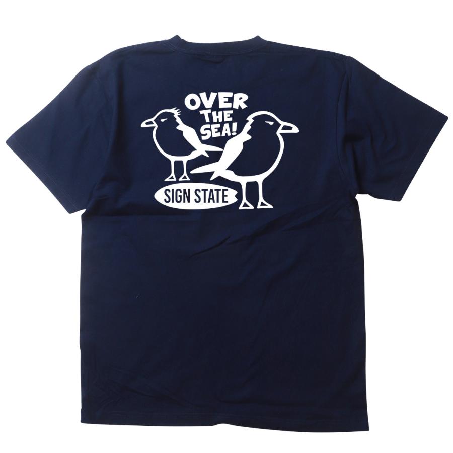 SIGN STATE ヘビーボディ OVER THE SEA バックプリント Tシャツ 220310サインステート アメカジ サーフ アメカジ :gst-220310:ブギースタイル - 通販 ...