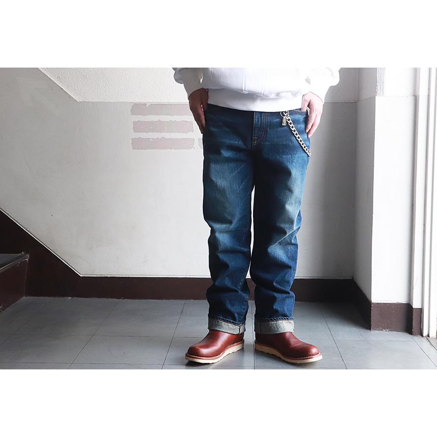 BILLVAN 808 レギュラーストレート ヴィンテージ加工 デニムパンツ DK/INDIGO ビルバン ジーンズ メンズアメカジ Lightning :rs-121060:ブギースタイル ...