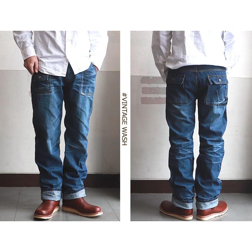 BILLVAN #805 ヴィンテージ加工 ブッシュデニムパンツ ビルバン ジーンズ メンズ アメカジ 送料無料 Lightning ライトニング :rs-121085vg:ブギースタイル ...