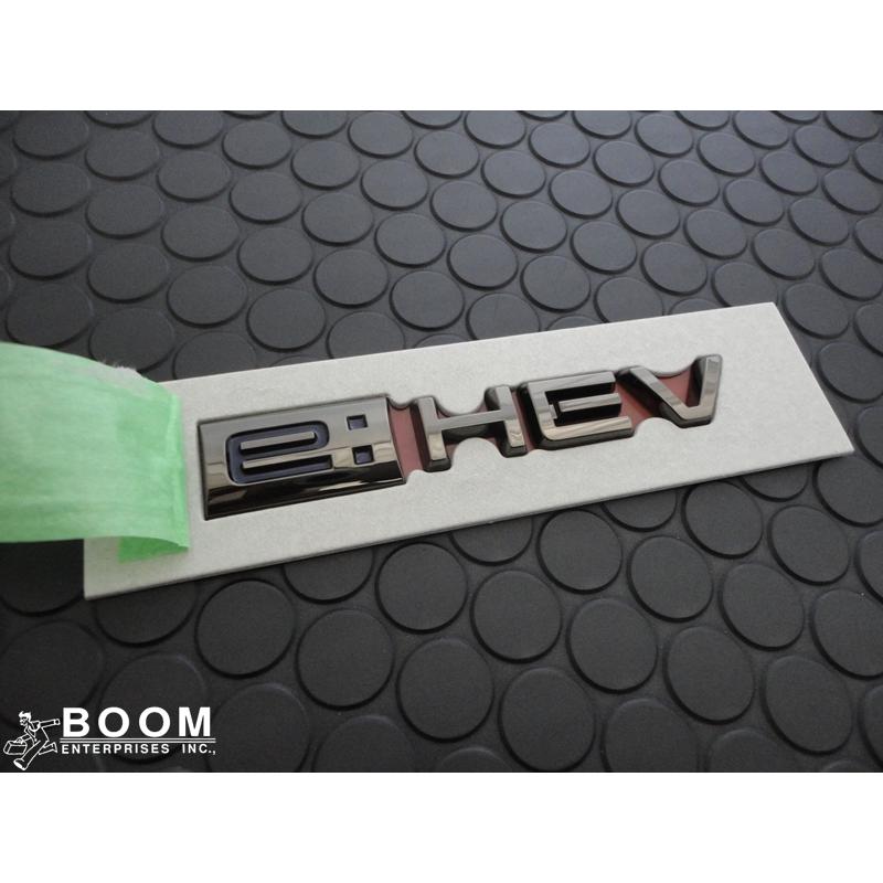 ホンダ純正パーツ アクセサリー e:HEVエンブレム ブラッククローム 品番:08F20-T43-000A : BOOM ...