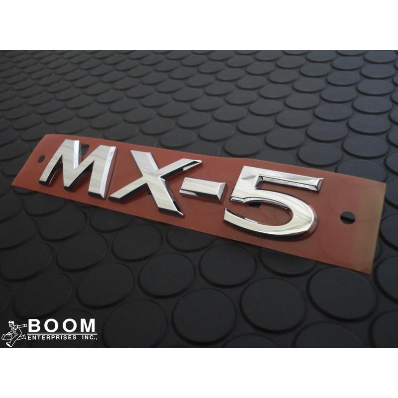 輸出仕様パーツ MX-5 エンブレム マツダ ロードスター 後期 ND系 : BOOM ENTERPRISES Yahoo!店 - 通販 ...