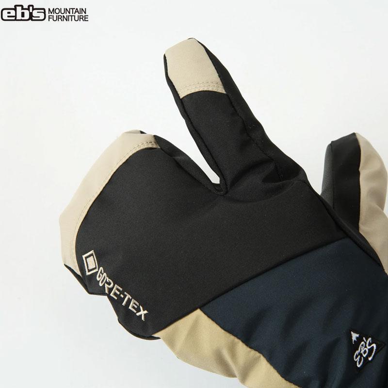 eb's エビス スノーグローブ 手袋 ゲームチェンジャー トリガー CHARCOAL 4500003 25-26 GAME CHANGER TRIGGER メンズ レディース GORE ...
