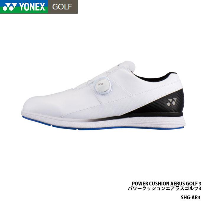 YONEX ゴルフシューズ メンズ ヨネックス パワークッションエアラスゴルフ3 POWER CUSHION AERUS GOLF3 SHG-AR3 : Boom Sports EC店 ...