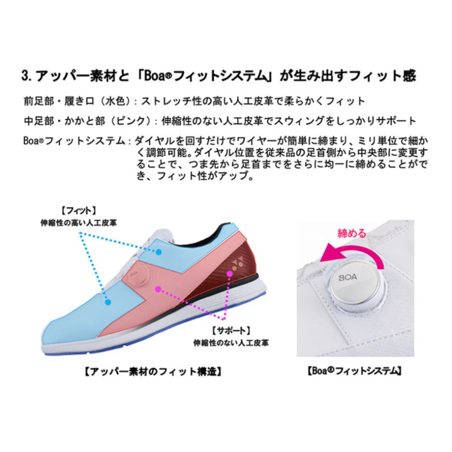 ゴルフシューズ メンズ ヨネックス パワークッションエアラスゴルフ3 YONEX POWER CUSHION AERUS GOLF3 SHG-AR3 : yonex-shg-ar3 ...