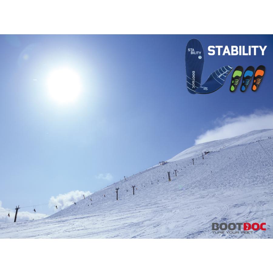 中アーチインソール STABILITY スタビリティ スキー スノボー アウトドアの夏山から冬山まで長時間履いてても疲れない BOOTDOC ブーツドック : BOOTDOC JAPAN ...