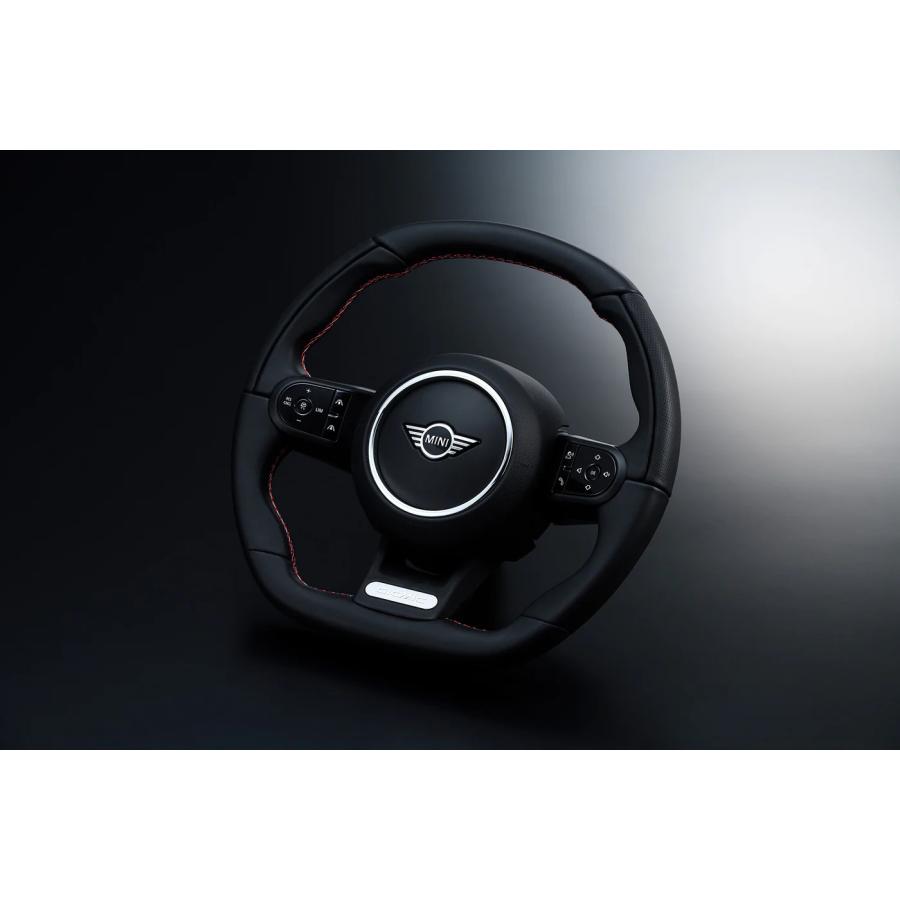 GIOMIC ジオミック スポーツ・ステアリング Dシェイプ (ブラック) MINI CLUBMAN F54LCI[32216]※要スイッチ ...