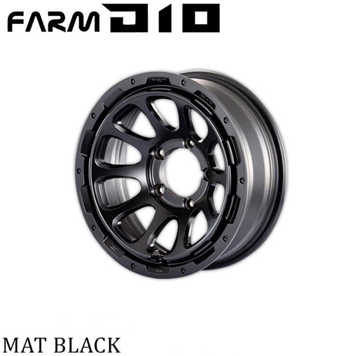 Motor Farm (モーターファーム) FARM D10 (ファーム ディ テン) 16x5.5J 5H/139.7 -25 マット ...