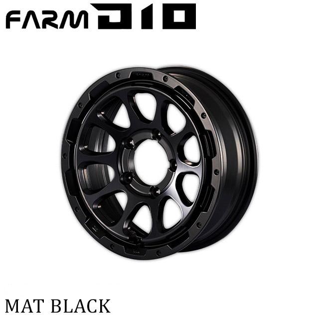 Motor Farm (モーターファーム) FARM D10 (ファーム ディ テン) 16x5.5J 5H/139.7 +20 マット ...