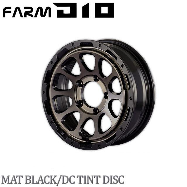 Motor Farm (モーターファーム) FARM D10 (ファーム ディ テン) 16x5.5J 5H/139.7 +20 マット ...