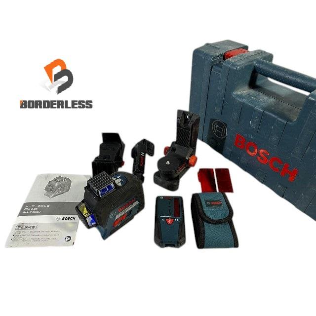 ☆比較的綺麗です☆BOSCH ボッシュ レーザー墨出し器 GLL3-80 受光器+固定スタンド付き 光学測定器 : 100092 : 工具販売専門店BORDERLESS - 通販 ...