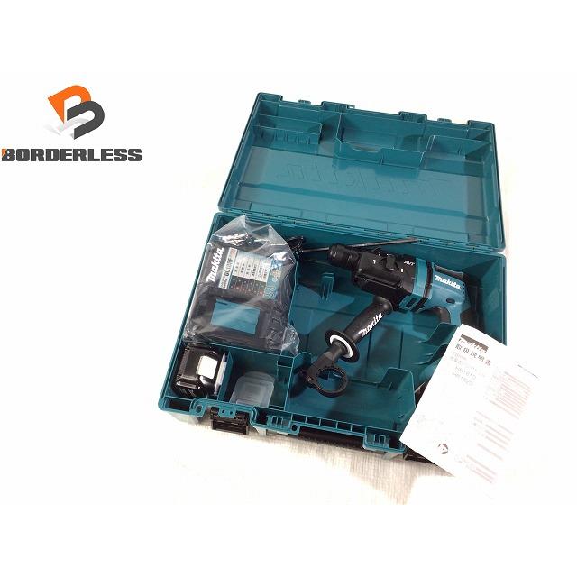 ☆未使用品☆makita マキタ 18V 充電式ハンマドリル HR182DRGX 青/ブルー バッテリー2個(18V 6.0Ah) 充電器 ケース付 : 102415 : 工具販売専門店 ...