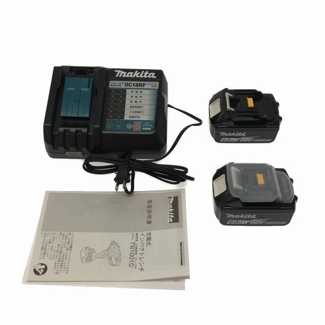 ☆未使用品☆makita マキタ 18V 充電式インパクトレンチ TW1001DRGX バッテリー2個(18V 6.0Ah) 充電器 ケース付 : 102542 : 工具販売専門店 ...