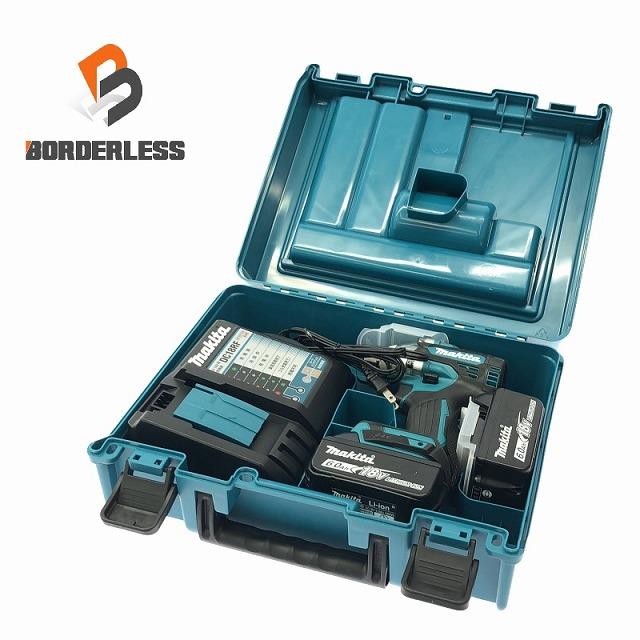 マキタ ☆極美品☆makita 18V 充電式インパクトレンチ TW300DRGX バッテリー2個(18V 6.0Ah) 充電器 ケース付 : 工具販売専門店BORDERLESS - 通販 ...