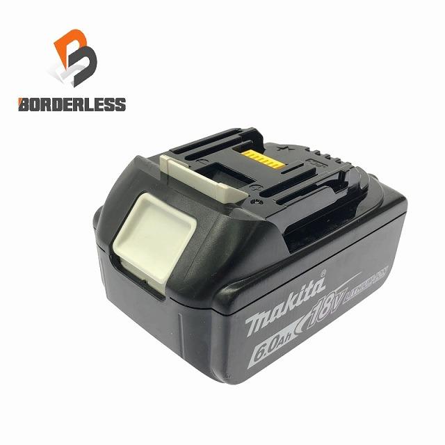 マキタ ☆美品☆ makita 18V 6.0Ah 純正リチウムイオンバッテリー BL1860B 残量表示 電池 蓄電 LITHIUM-ION 雪マーク : 工具販売専門店BORDERLESS ...