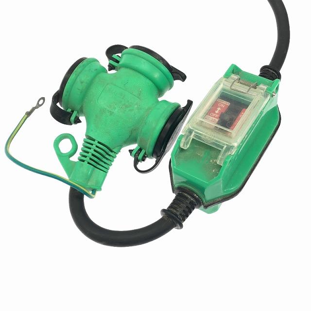 日動工業 ☆中古品☆NICHIDO ポッキン延長ブレーカー PBW-EK-T 15A 100V 1m 防雨型 過負荷漏電しゃ断器付 過負荷・漏電保護兼用 : 工具販売専門店BORDERLESS ...