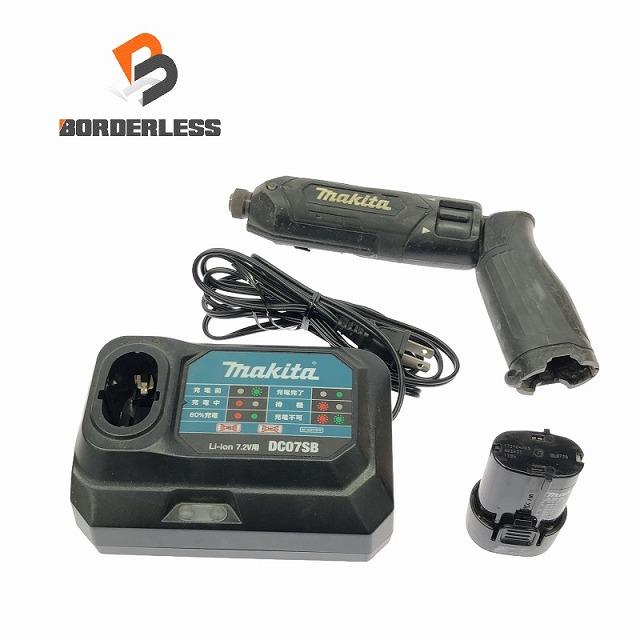 マキタ ☆中古品☆makita 7.2V 充電式ペンインパクトドライバ TD022D バッテリー(7.2V 1.5Ah) 充電器付き 電動工具 締め付け DIY : 工具販売専門店 ...