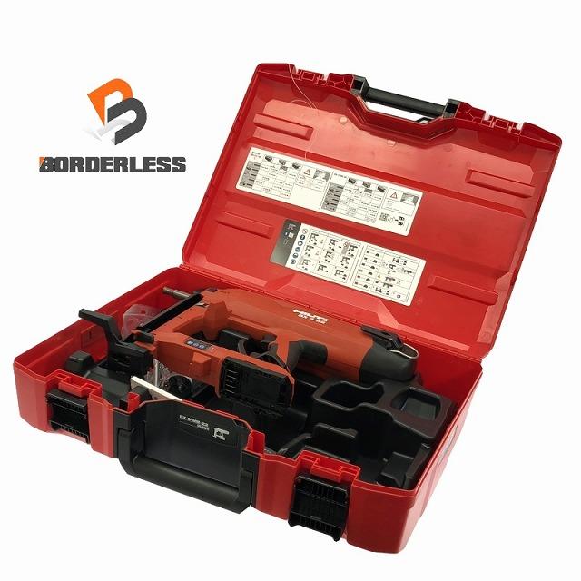 HILTI ☆未使用品☆ ヒルティ 22V バッテリー式鋲打機 BX3-ME-22 本体+ケース NURON/ニューロン Bluetooth ...
