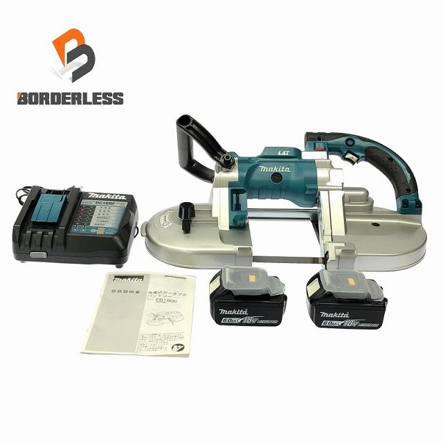 マキタ ☆極美品☆ makita 18V 充電式ポータブルバンドソー PB180DRGX バッテリー2個(18V 6.0Ah)+充電器+説明書 : 工具販売専門店BORDERLESS - 通販 ...