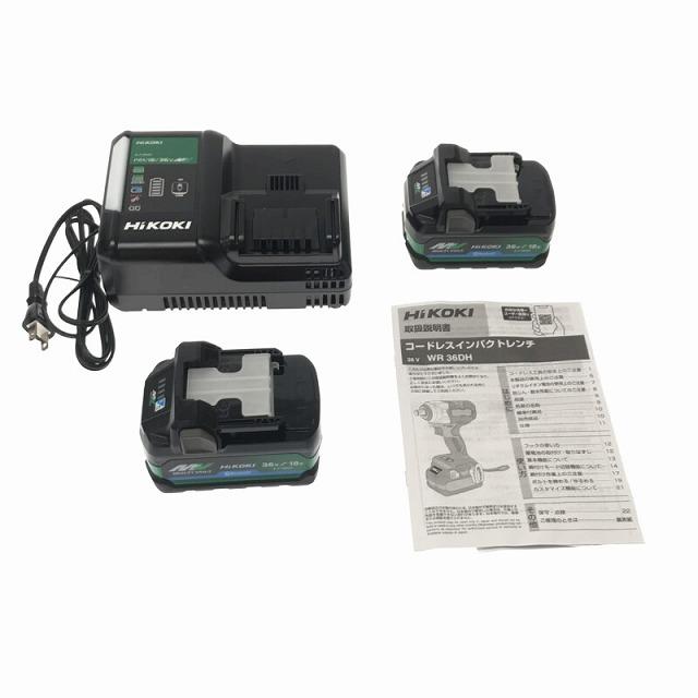 HiKOKI ☆未使用品☆ HIKOKI ハイコーキ 36V コードレスインパクトレンチ WR36DH(2XPSZ) マルチボルトバッテリー2個+充電器+ケース : 工具販売専門店 ...