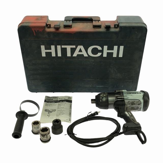 HiKOKI ☆比較的綺麗☆ HITACHI 日立工機 100V 22mm インパクトレンチ WR22SE ケース付き コード式 締付 車 ...