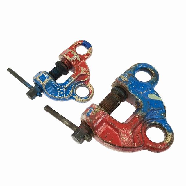 SUPER TOOL ☆中古品2個セット☆スーパーツール ねじ式 スクリューカムクランプ 1ton SDC1N 0.5ton SDC0.5S 吊りクランプ イーグルクランプ : 工具販売専門店 ...