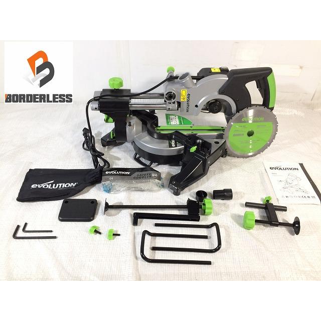 ☆美品☆evolution エボリューション 210mm万能切断スライドマルノコ FURY3 レーザー付き 電動工具 切断機 DIY 日曜大工 : 工具販売専門店BORDERLESS - 通販 ...