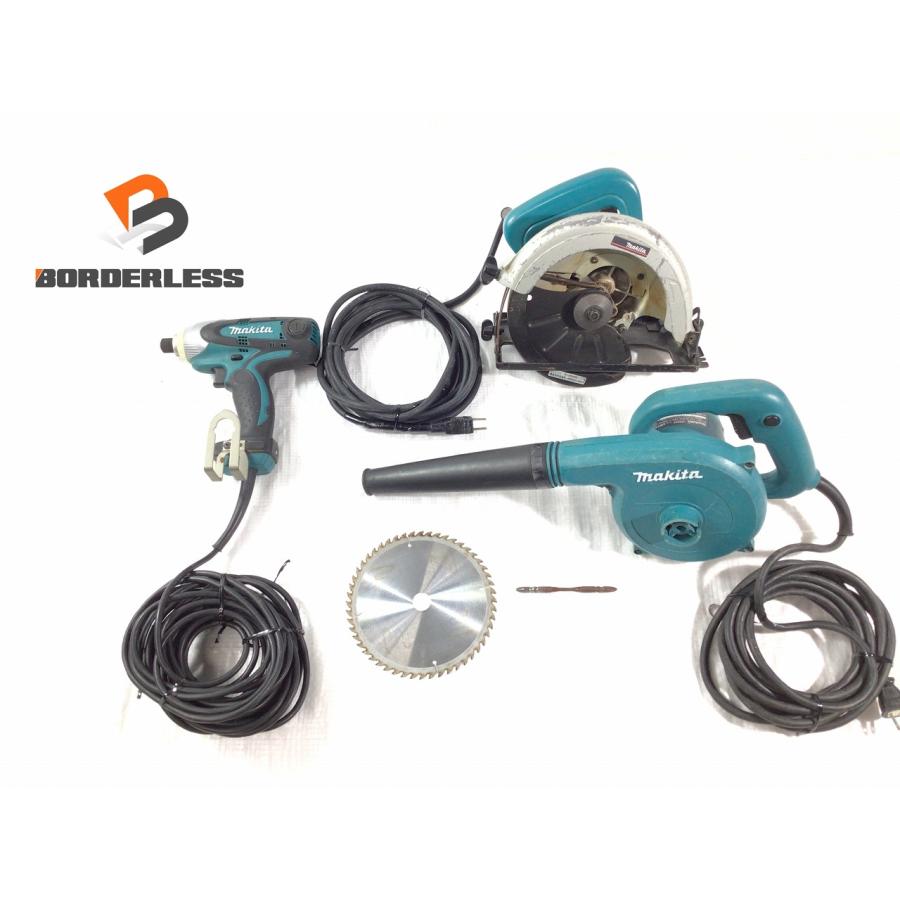 マキタ ☆中古品 3点セット☆makita インパクトドライバ 6955 マルノコ 5806BA ブロワー UB1101 DIY/日曜大工 : 工具販売専門店BORDERLESS - 通販 ...