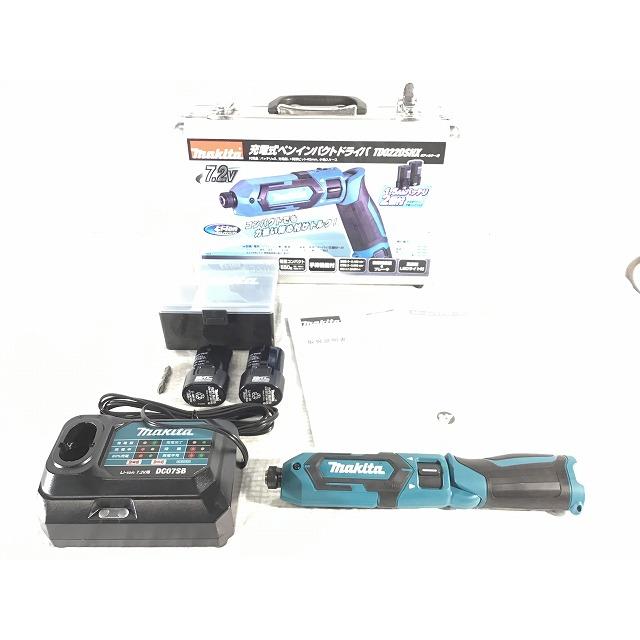 ☆未使用品☆makita マキタ 7.2V 充電式ペンインパクトドライバ TD022DSHX バッテリー2個(1.5Ah) 充電器 ケース付 : 67960 : 工具販売専門店 ...