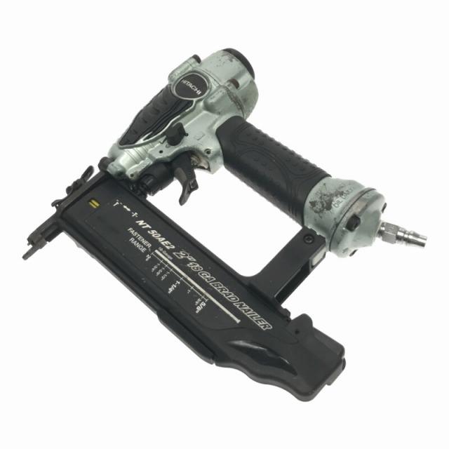 HiKOKI ☆中古品☆HITACHI 日立工機 50mm 常圧フィニッシュネイラ NT50AE2 釘打ち エアツール 大工道具 : 工具販売 ...